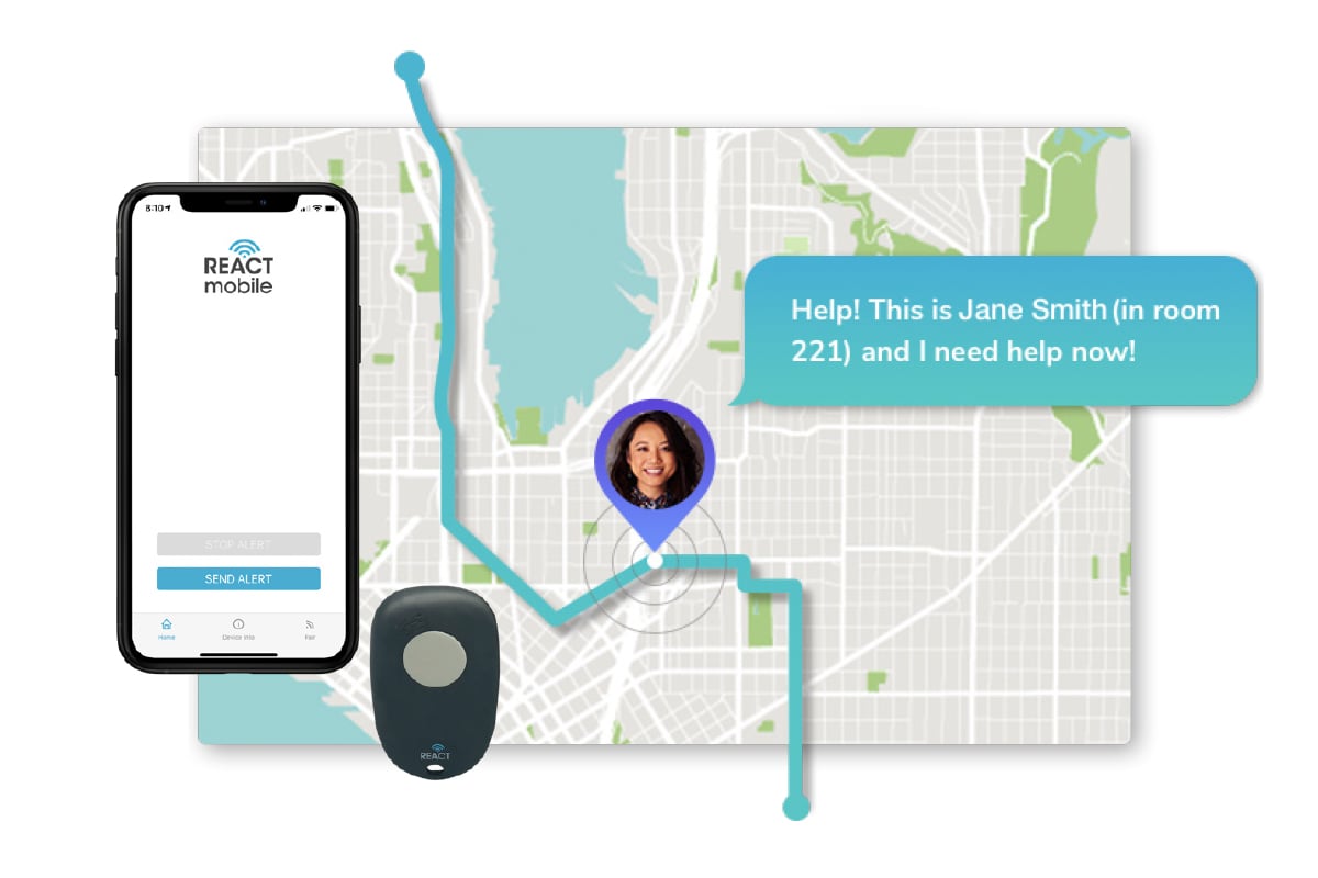 React Mobile vs Other Workplace Panic Button Solution for Hotels